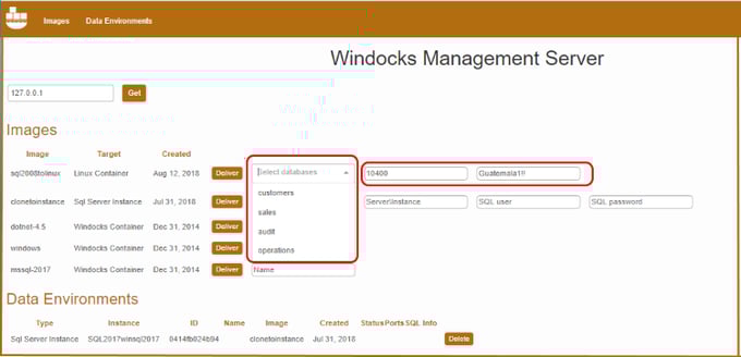 SQL Server Containers for Database Migration